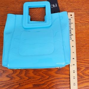 FFC | Bags | Ffc New York Turquoise Purse Double Square Handles | Poshmark